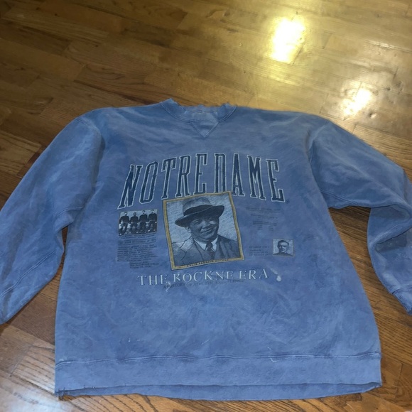 Galt Sand | Shirts | Vintage 8s 90s University Of Notre Dame Sweatshirt ...